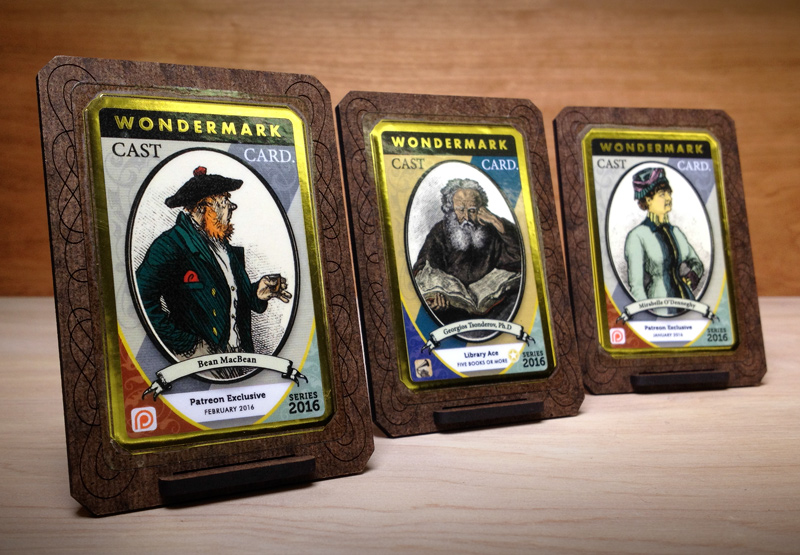 Announcing the monthly Cast Card Subscription! – Wondermark