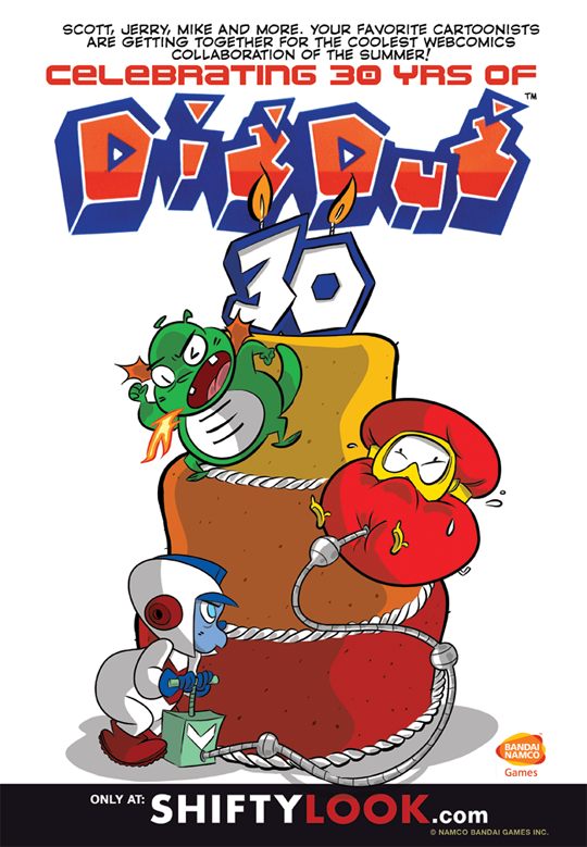 Dig Dug 30th Anniversary – Wondermark